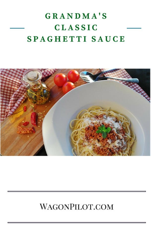 Grandma's Classic Spaghetti Sauce