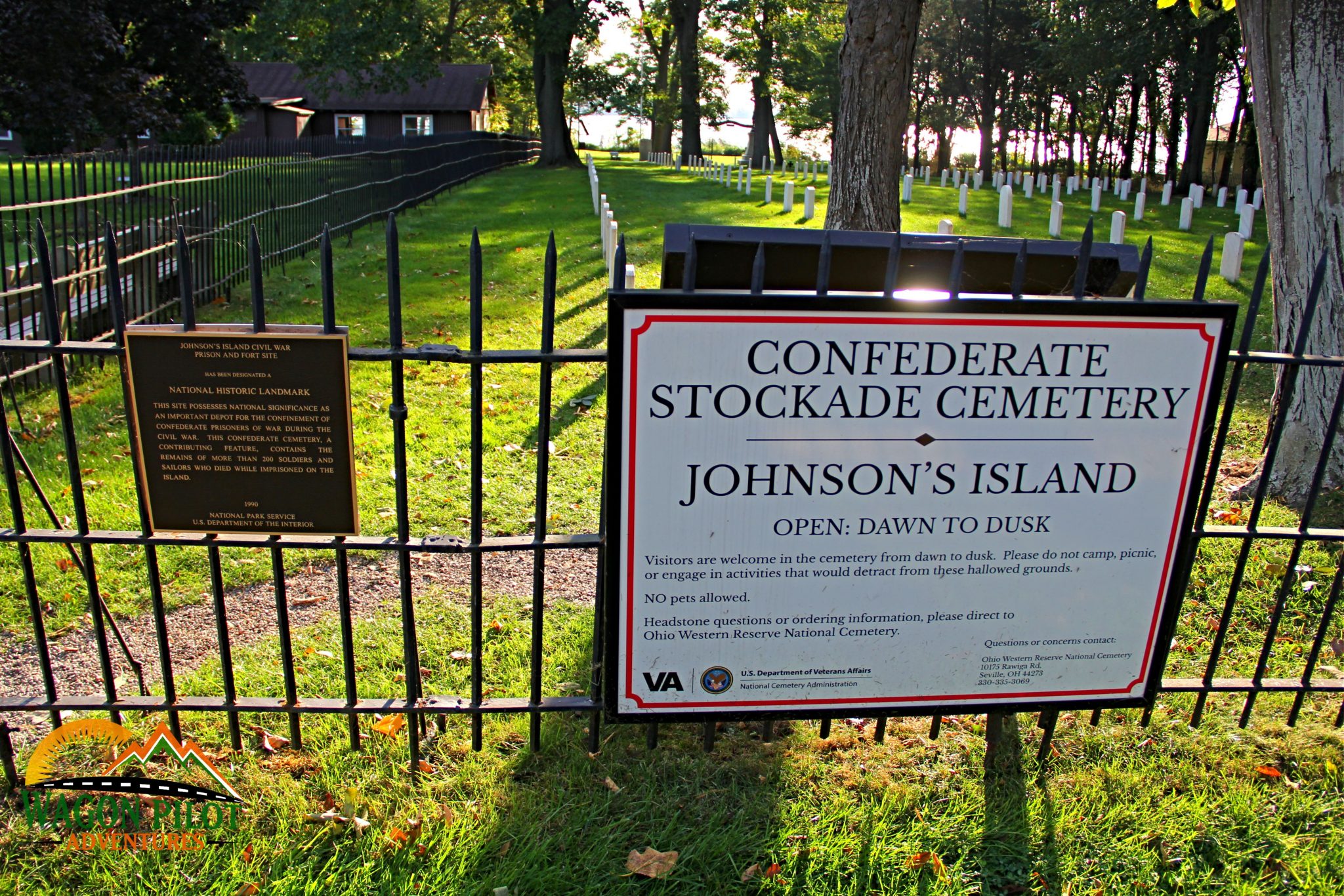 Johnson's Island Confederate Cemetery in Ohio
