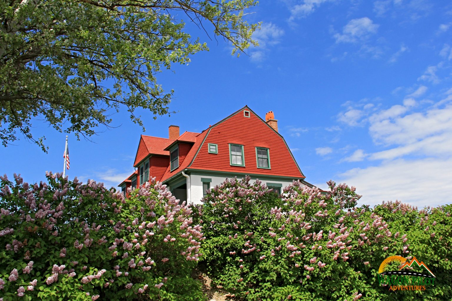 Point Betsie Lighthouse on Lake Michigan