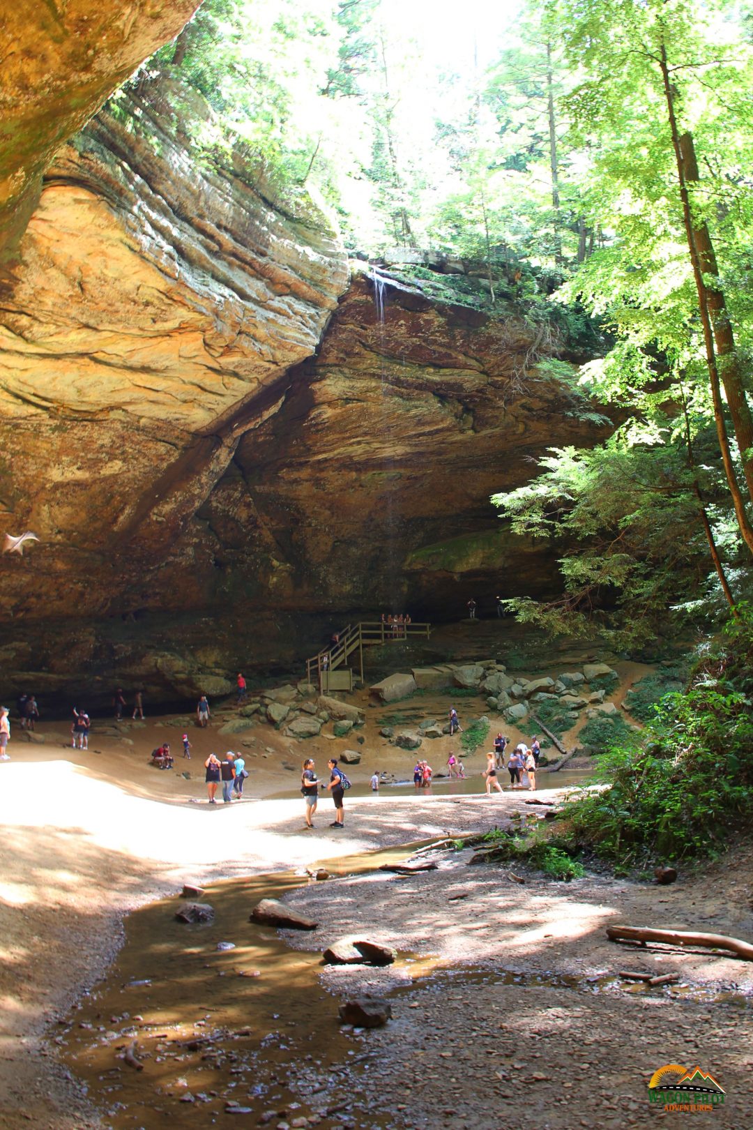 Hocking Hills State Park Ash Cave Hiking Trail